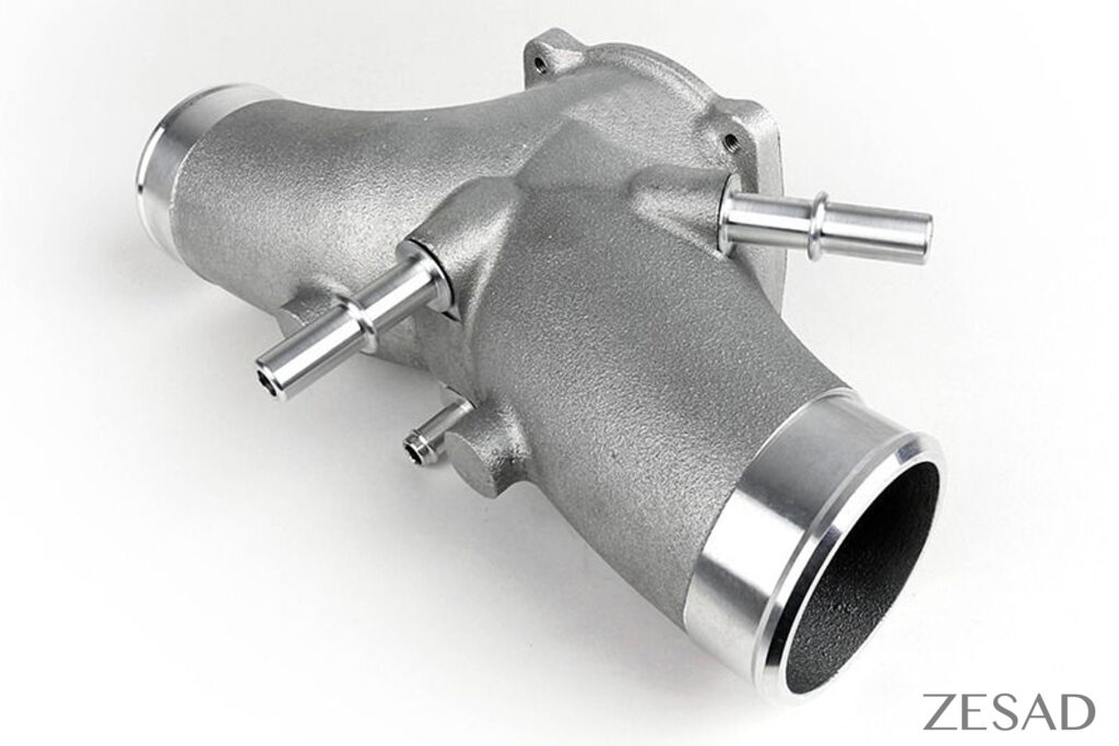 CNC Y-Shaped Intake Plenum | Y-Shaped Airflow Tubes | ZESAD